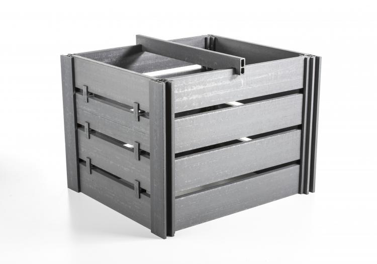 Compostbak basismodule 100/120 1300l - M. den Bleker en Zn. BV